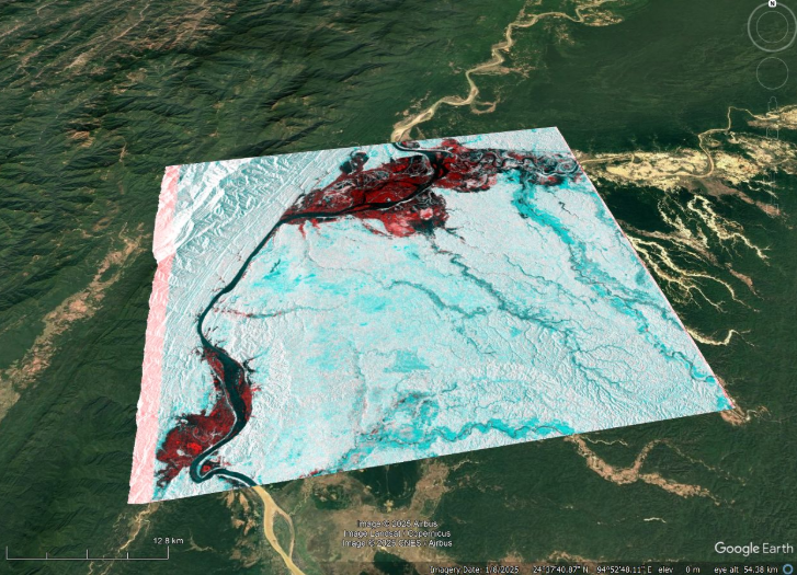 Myanmar Flood Map - Crisis Mapping | Spatialnode
